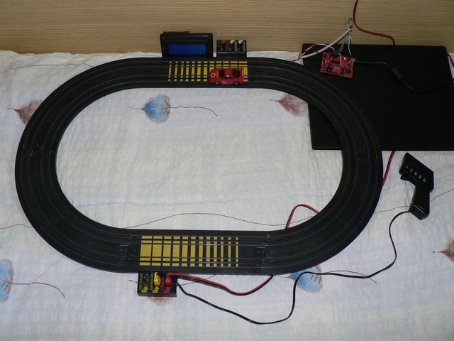 Slot Car Lap Timer/counter | Hackaday