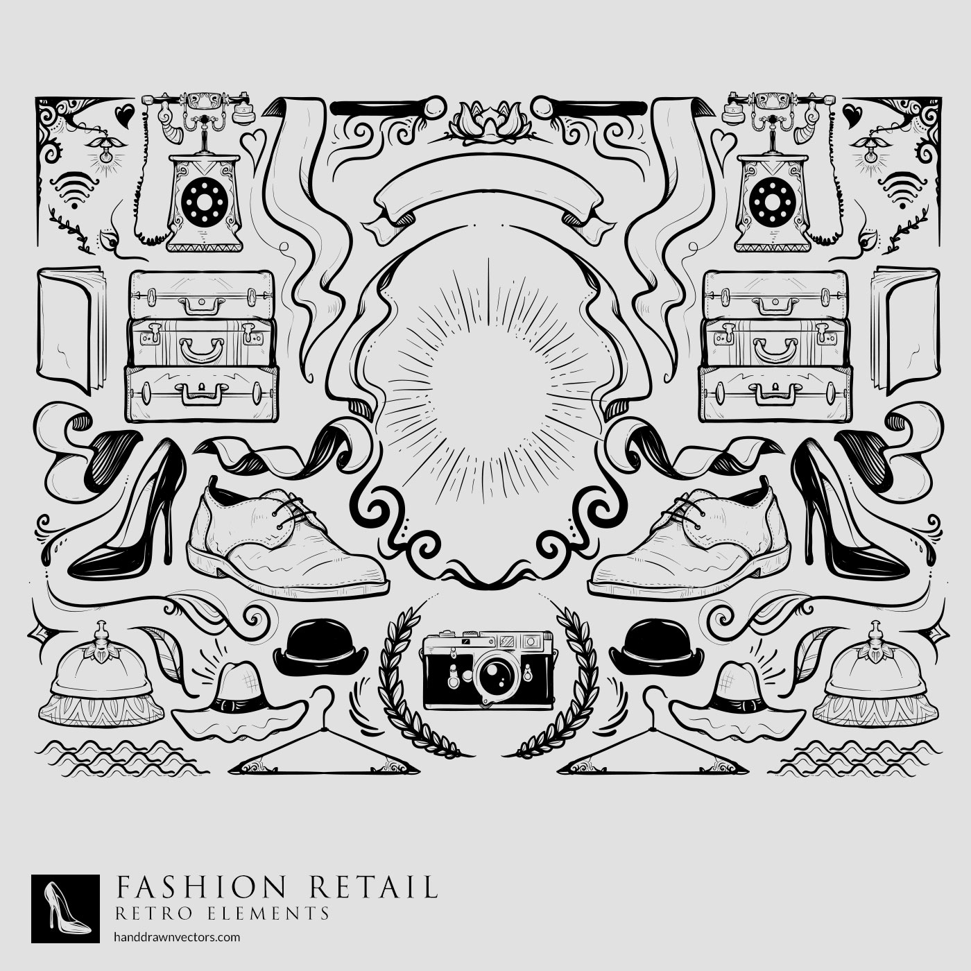 FULL VECTORS BUNDLE - Hand Drawn Vectors