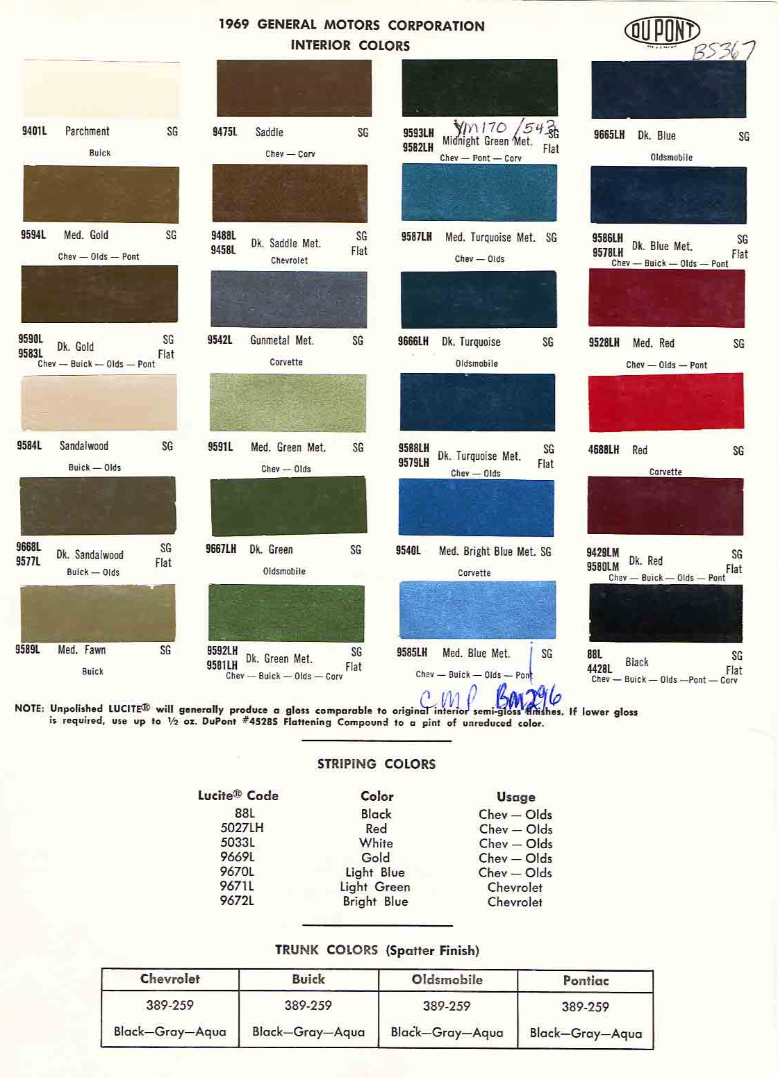 1965 Chevy Truck Interior Color Code | Billingsblessingbags.org