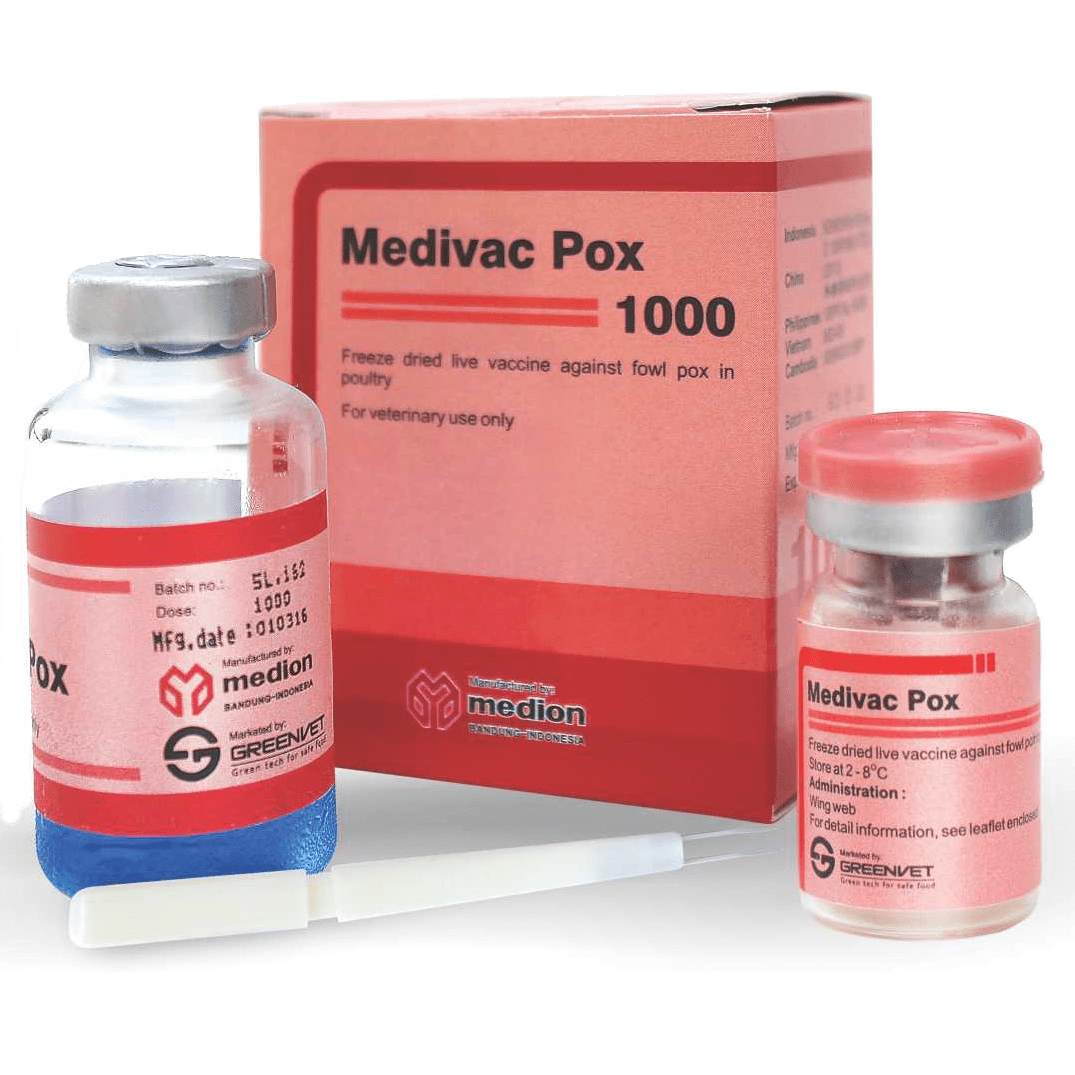 Đậu gà - MEDIVAC POX - PHÂN PHỐI THUỐC THÚ Y HOÀN TỐ