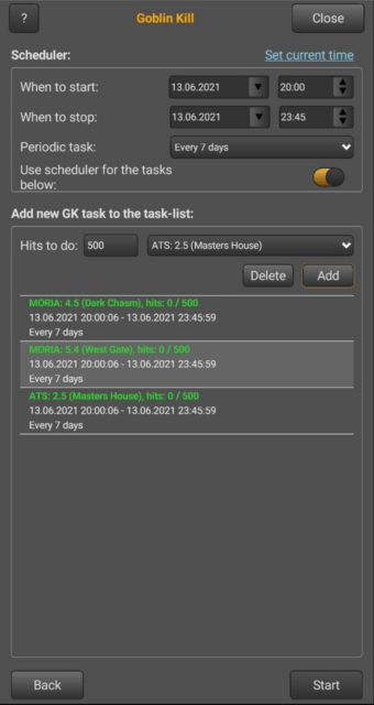 HOME - Hobbit Assistant Tool