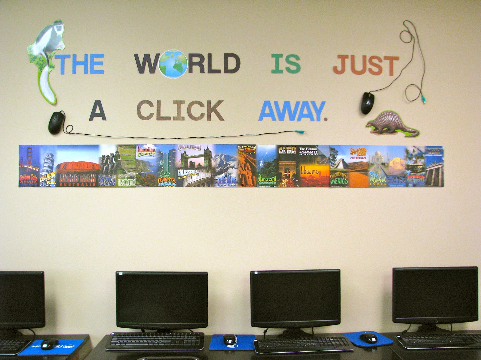 Computer Lab Bulletin Board – Home and Garden