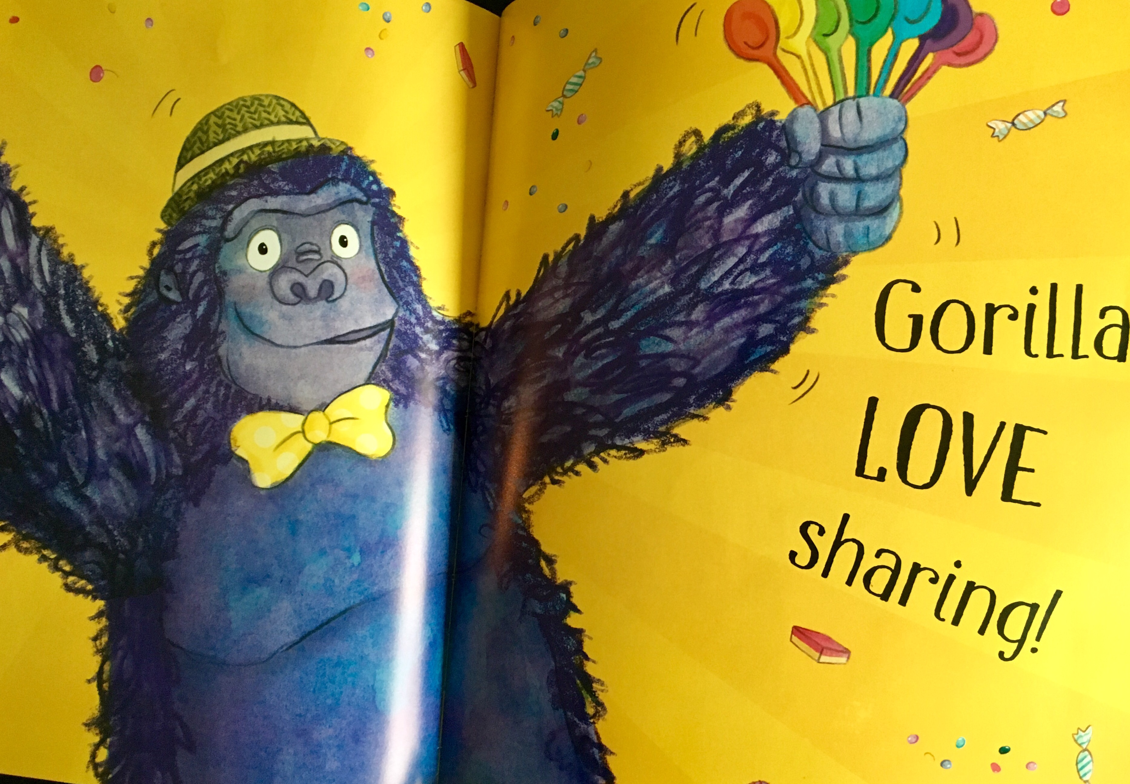 Gorilla Loves Vanilla - Homegrown Reader