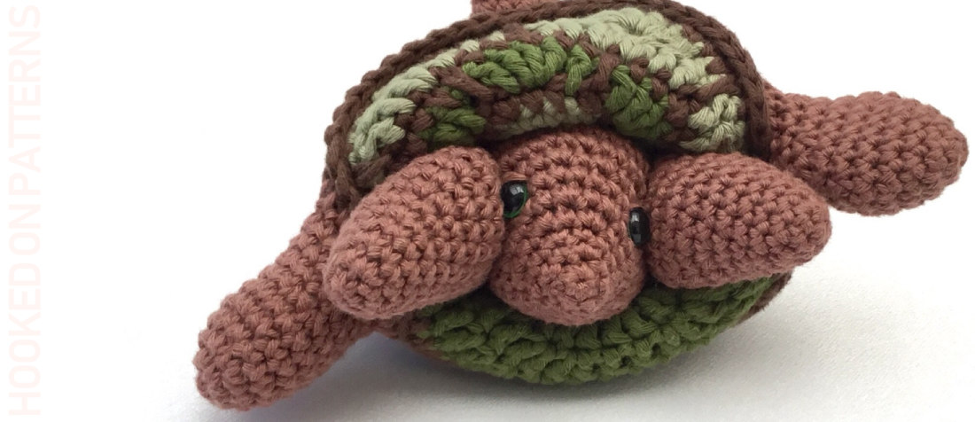 Cute Turtle Crochet Pattern (& Tortoise) - Hooked On Patterns