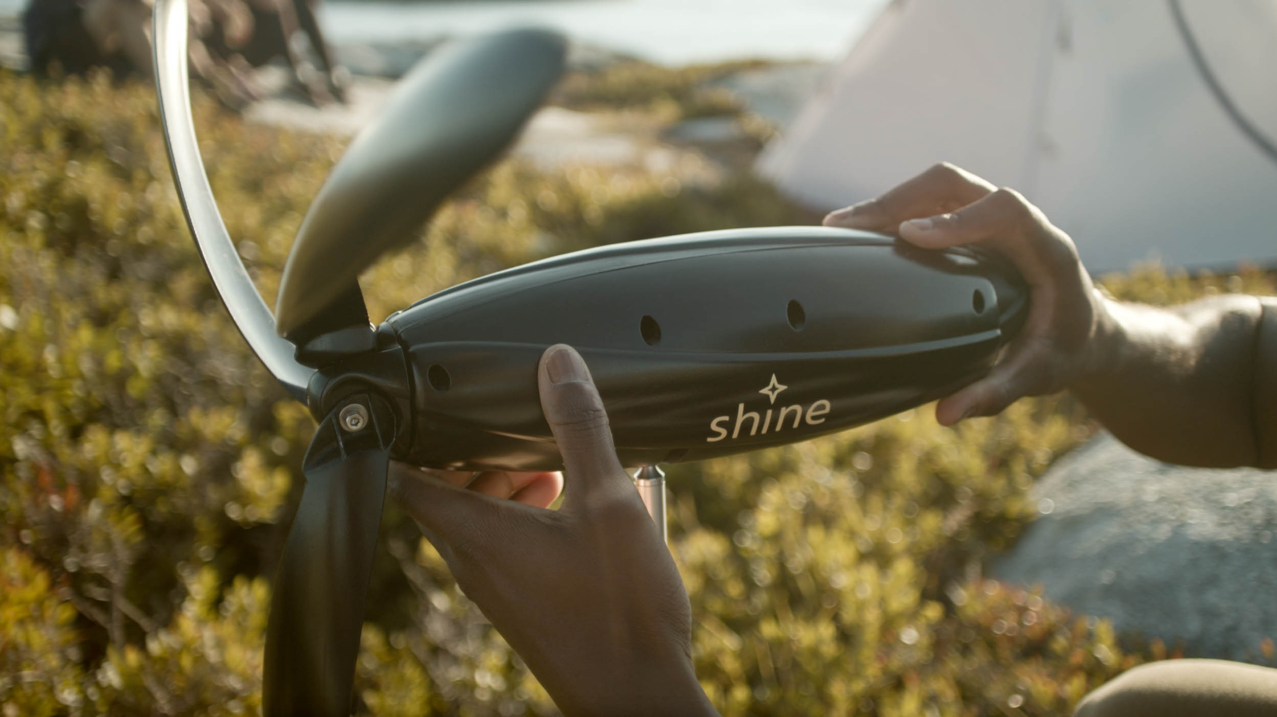 Shine: A portable Wind Turbine that can charge your devices | Hooked On ...