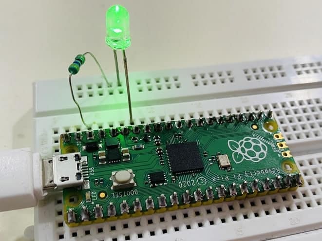 Raspberry Pi Simple Led Circuit