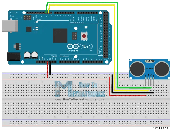 Arduino Ultrasonic Sensor Circuit Diagram Circuit Diagram