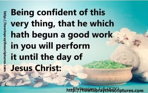 Confidence In Christ