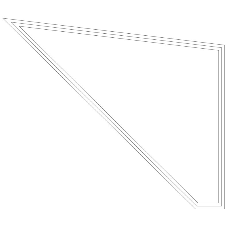 Raked windows - Idealcombi UK - Angled & Triangle Windows