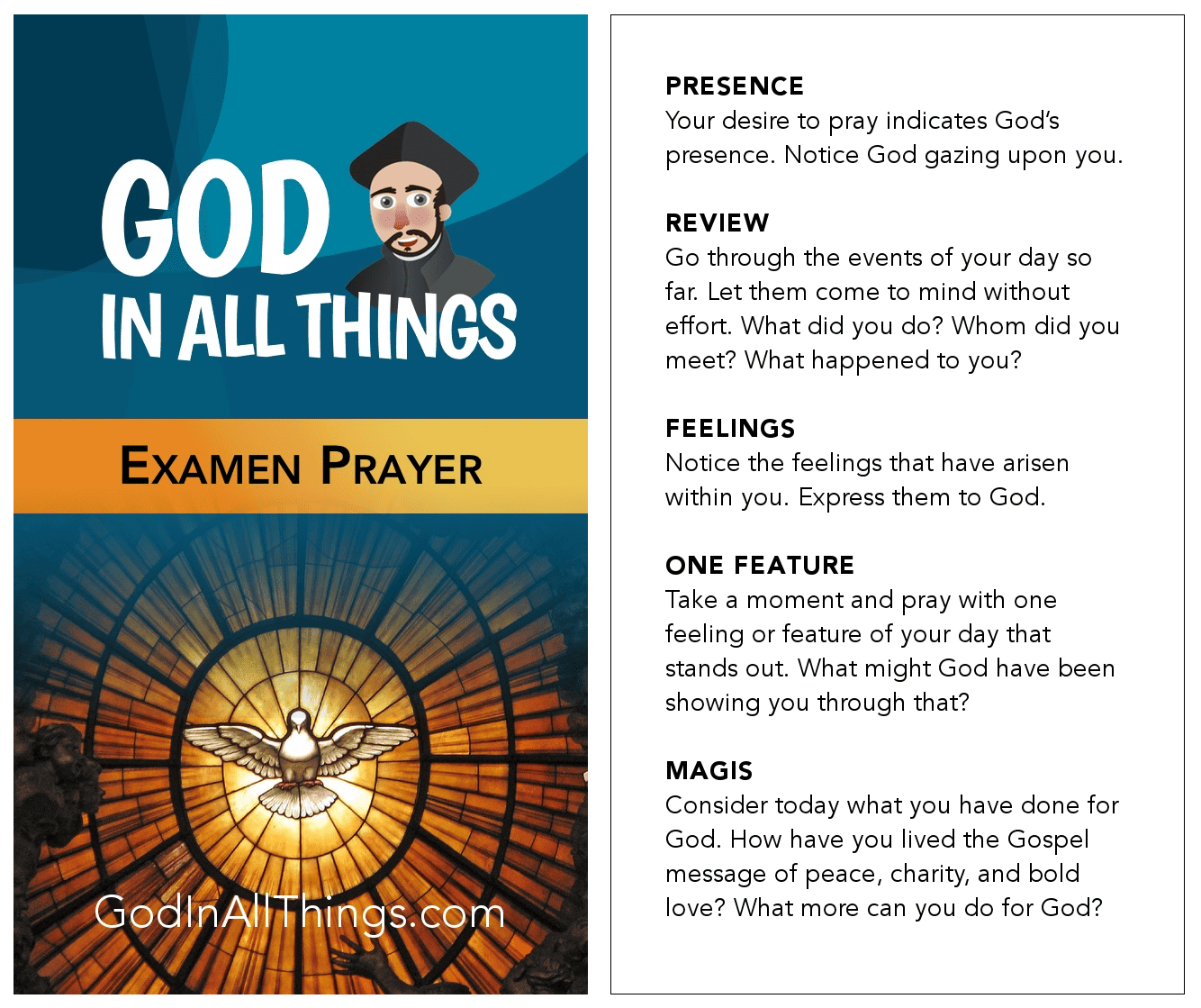 Examen Cards (Set of 50) | Ignatian Resources