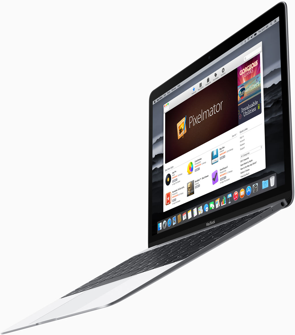 Nova linha ultra-fina do MacBook é apresentada no evento especial ...