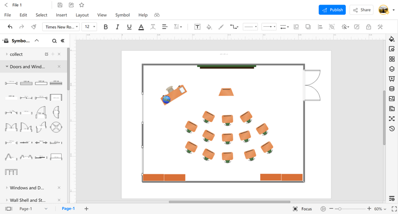 Classroom Floor Plan Maker Free | Viewfloor.co