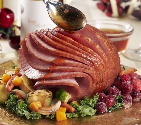 Smithfield (2) 4 Lb. Boneless Spiral Sliced Hams With Glaze Pack | Trunix