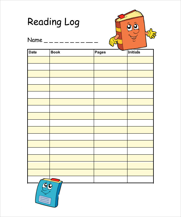 Book Log Template - Excel Templates - Excel Templates