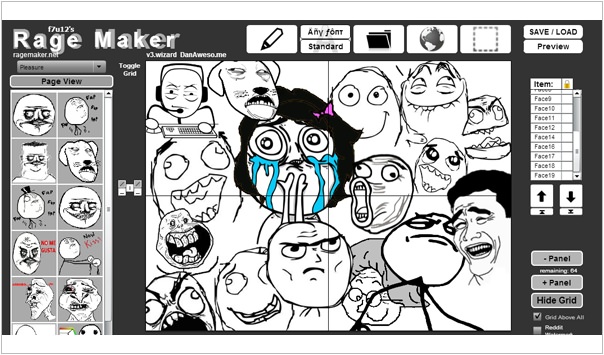 《網路》Rage Maker自製線上四格搞笑漫畫產生器@Rage Comics爆漫產生器 - FUNTOP資訊網