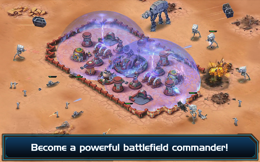Real time strategy game Star Wars: Commander now available for Android ...