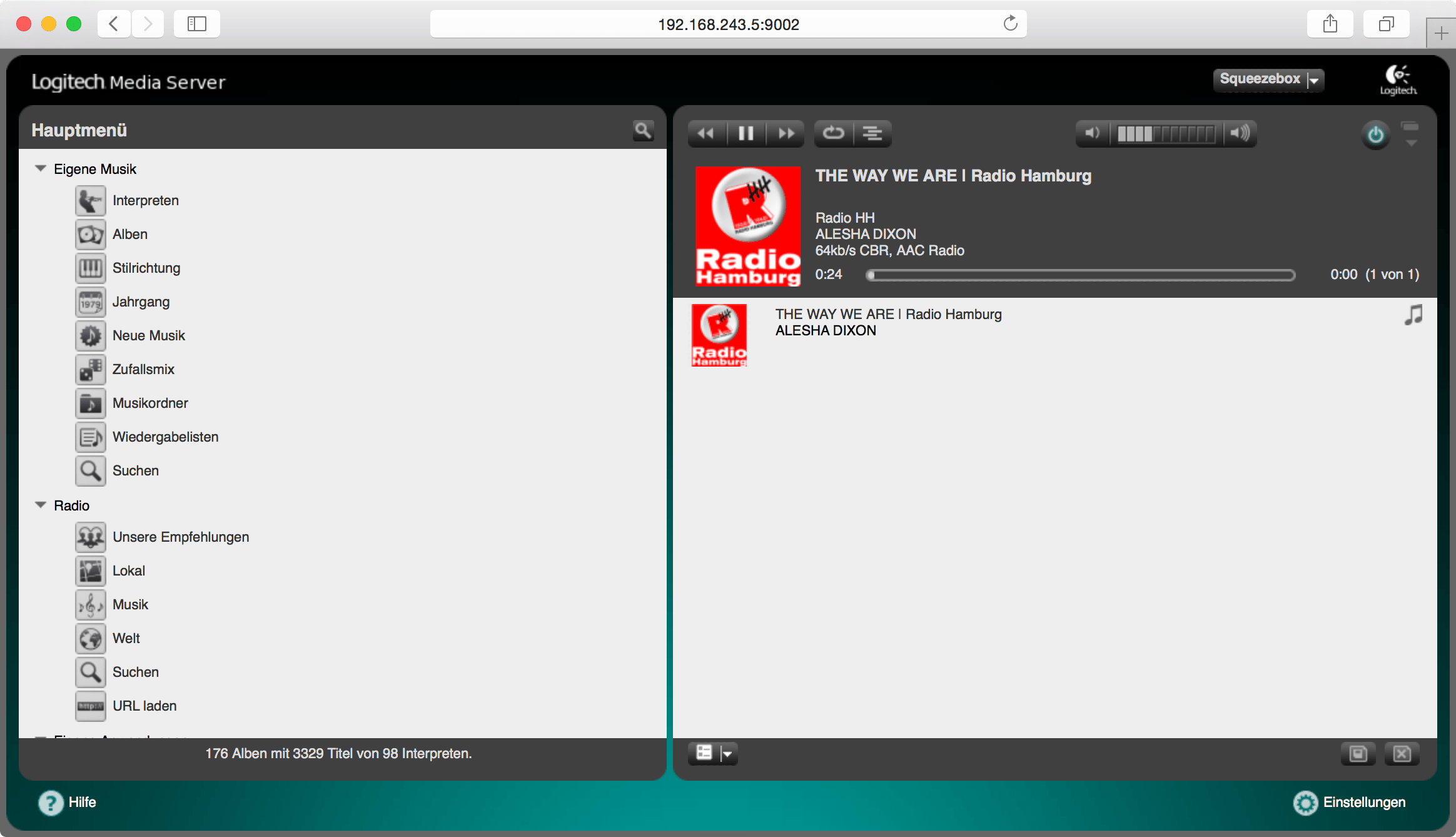 Multiroom-Audio: Logitech Media Server installieren - indiBit