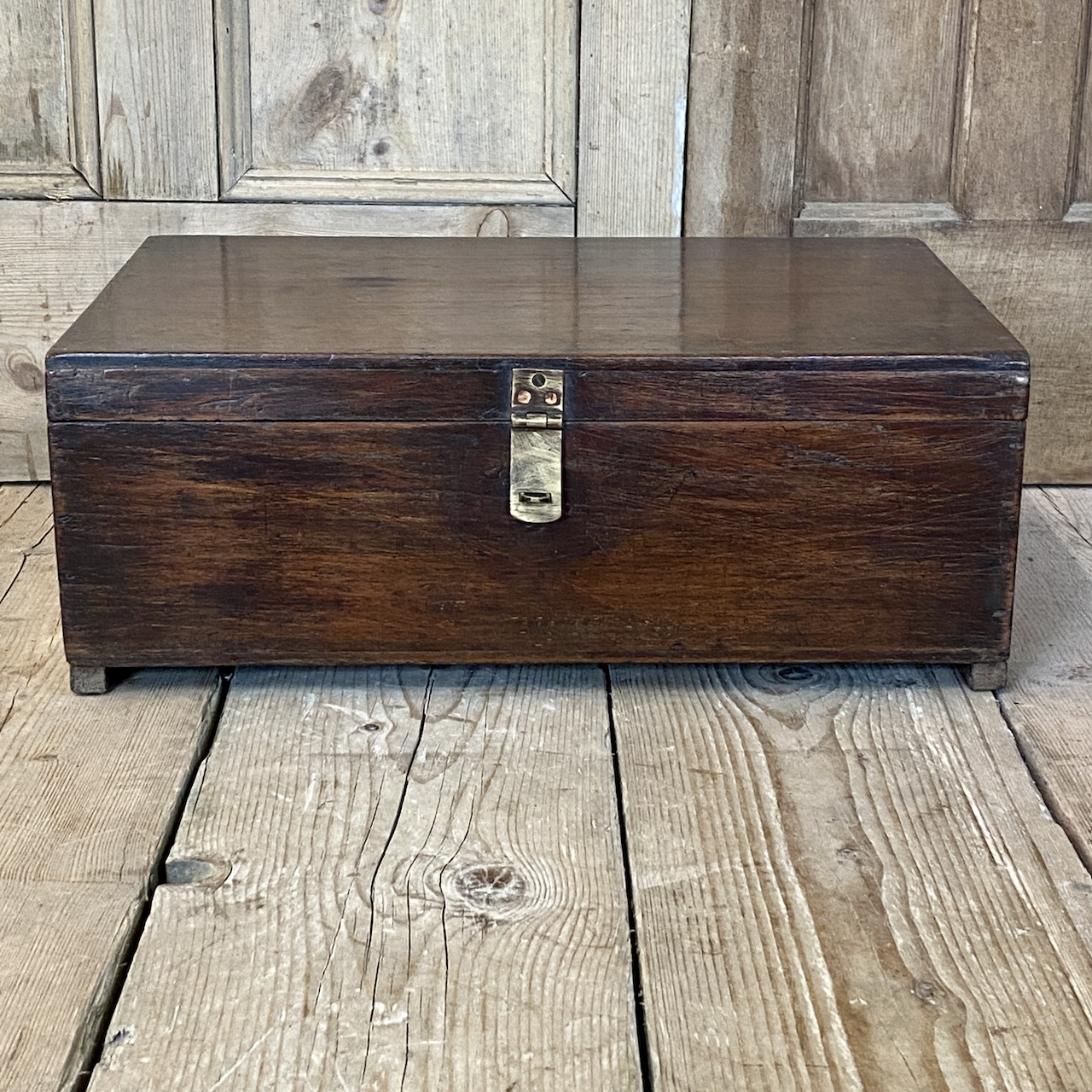 Small Teak Box - Indigo Sprout
