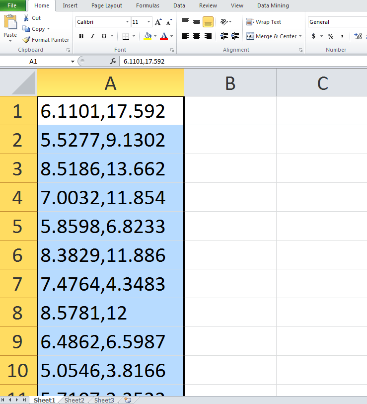 Excel: How to split the content of one excel cell into separate columns ...