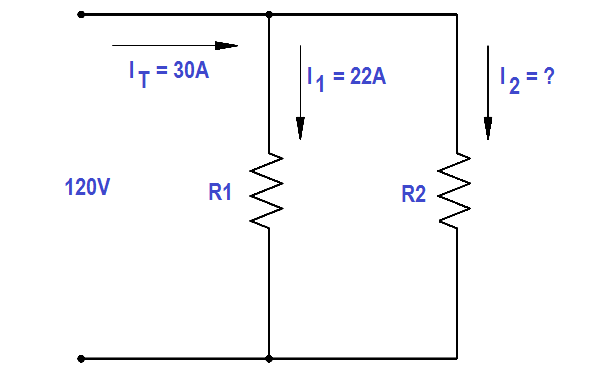 How To Calculate Total Amperage In A Parallel Circuit Wiring Diagram