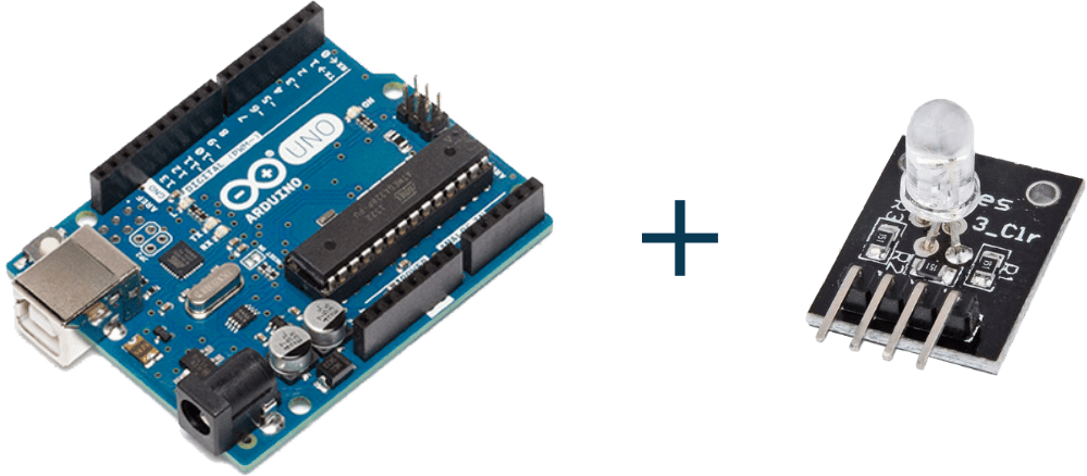 RGB 3 Color LED Module KY-016 in Arduino - Iotguider