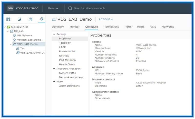vSwitch Distributed Features - IP With Ease