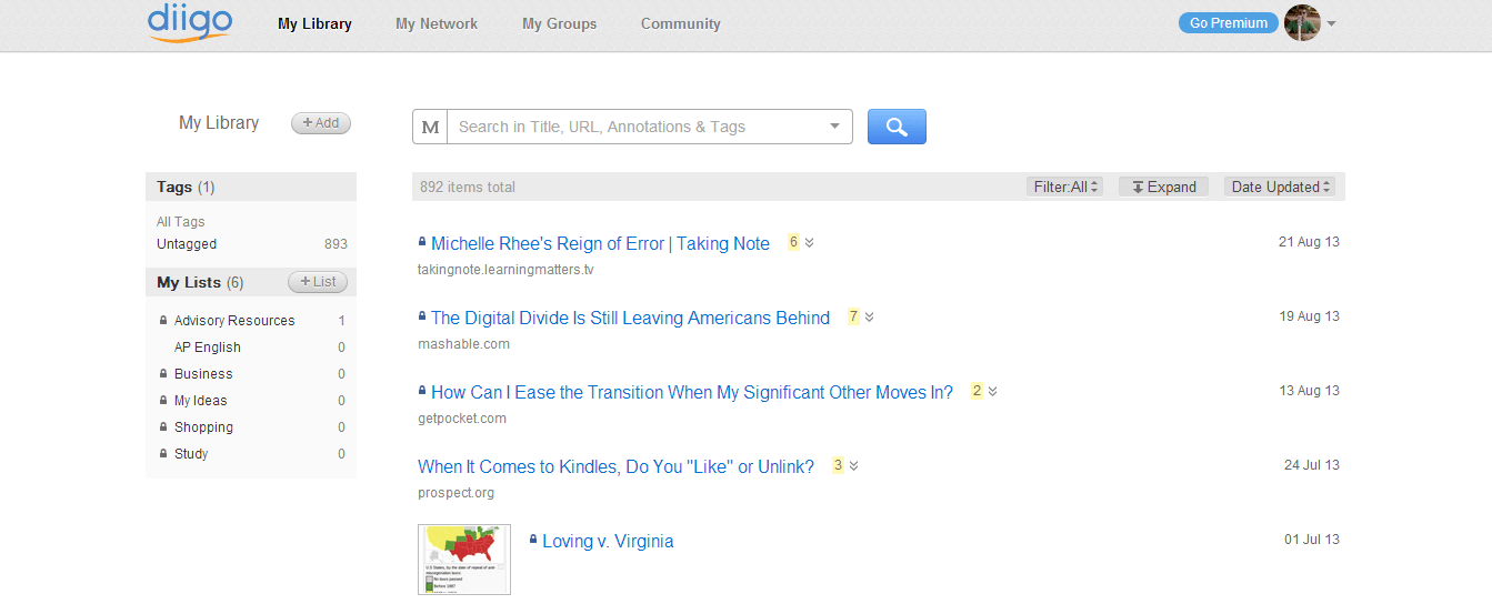 The new Diigo is a major improvement | Iserotope