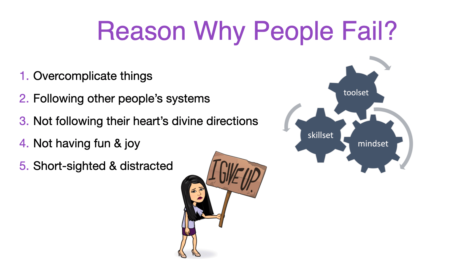 Why People Fail | Jade Balden