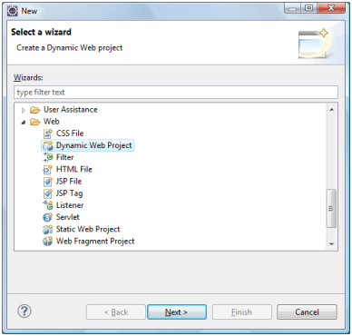 Create web application in eclipse using Servlets and JSP