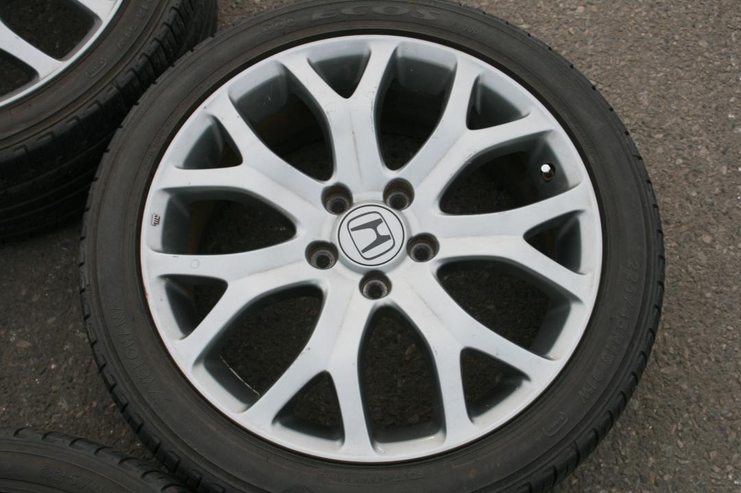 18″ Honda Alloy Rims/Tires (5×114.3) 225/45R18 (18x7jj) *SOLD* – JDM ...