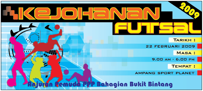 Banner & Bunting Futsal | Jomprint.com Blog