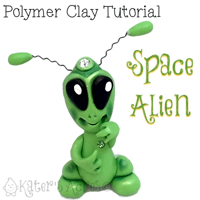 Polymer Clay Alien Tutorial - KatersAcres