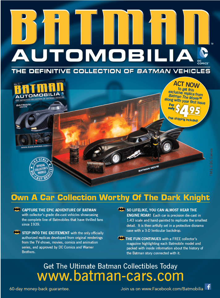 Batman Magazine Ad