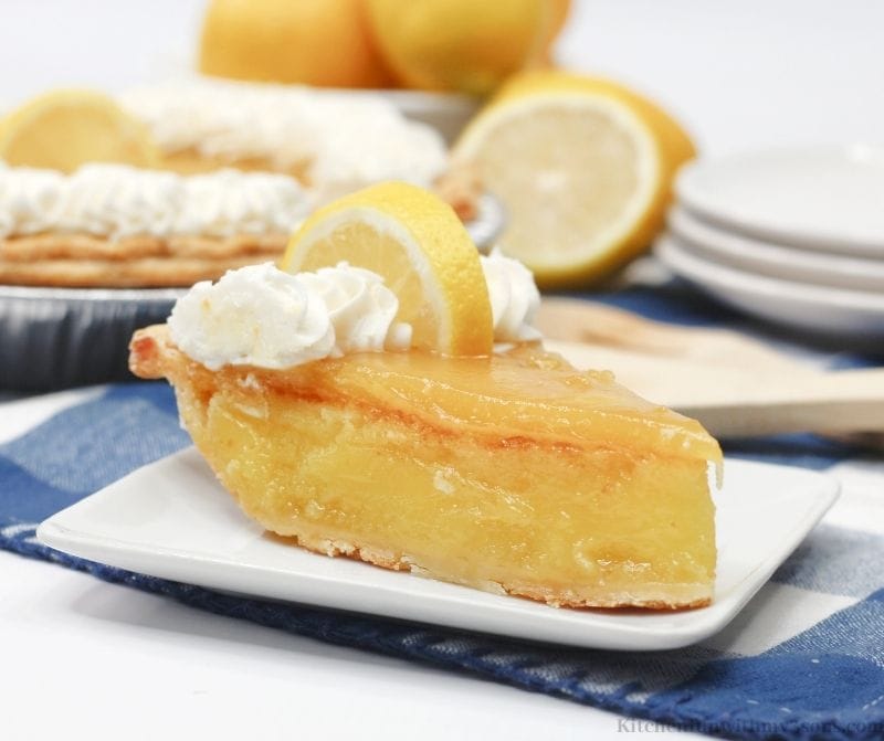 Lemon Chess Pie Recipe - Kitchen Fun With My 3 Sons