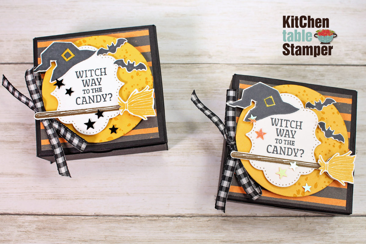 How to make a Mini Moon Pie Treat Box with the Frightfully Cute Bundle
