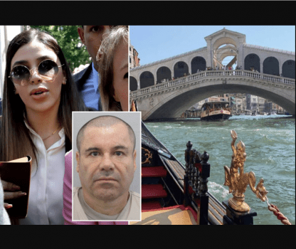 La superbe femme d'El Chapo, Emma, 29 ans, part en vacances en Italie ...
