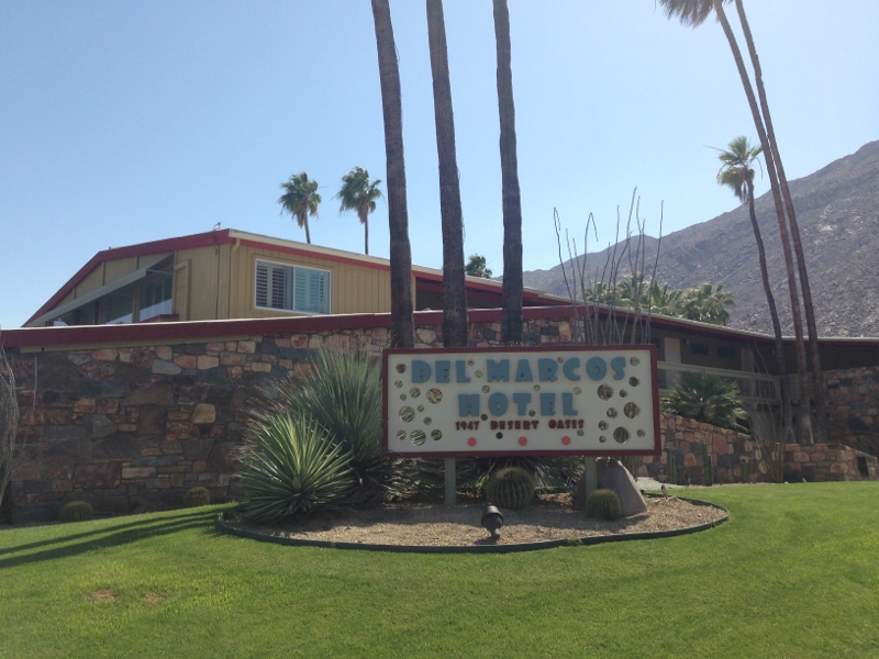 Staying at the Del Marcos Hotel Palm Springs - LA Explorer