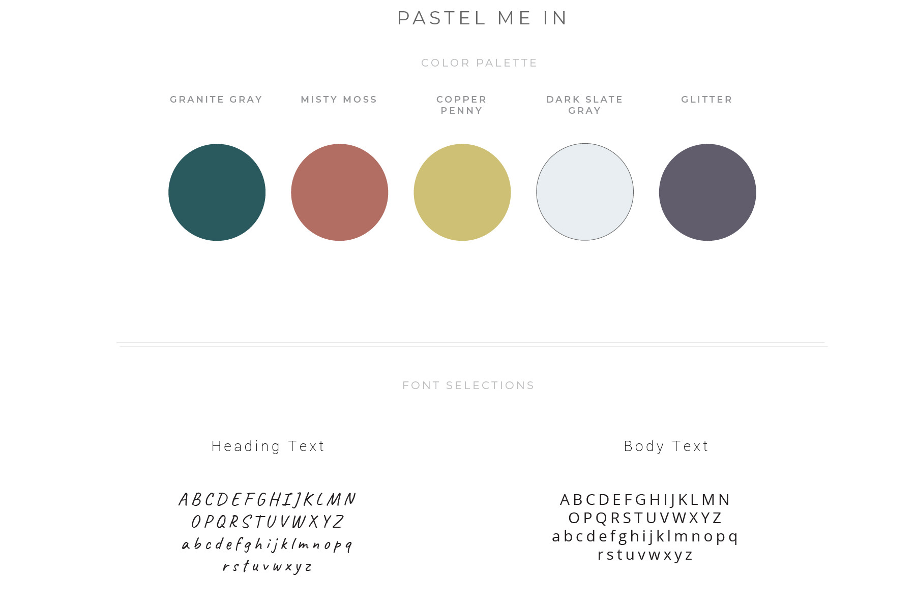 Pastel Me In Branding Kit - Launched Creative Designs