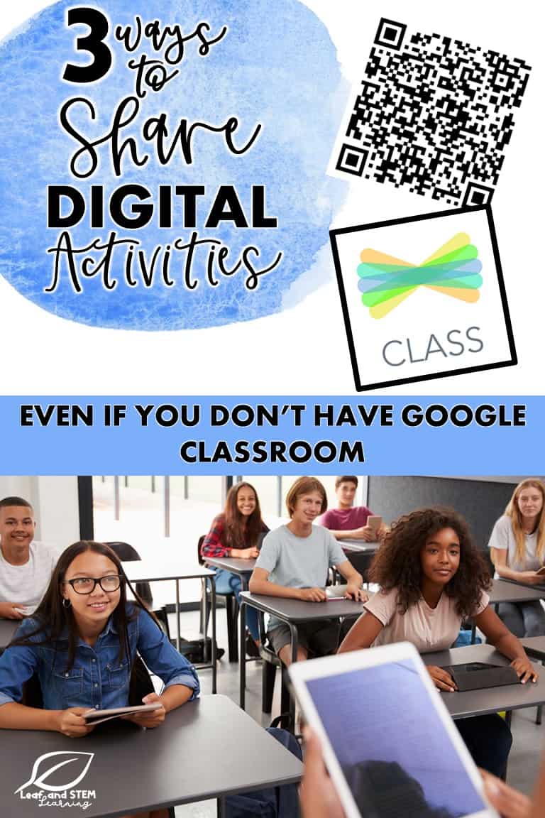 Share Digital Math Activities with Your Class - Leaf and STEM Learning