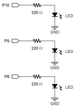 Simple Led Circuit Schematic