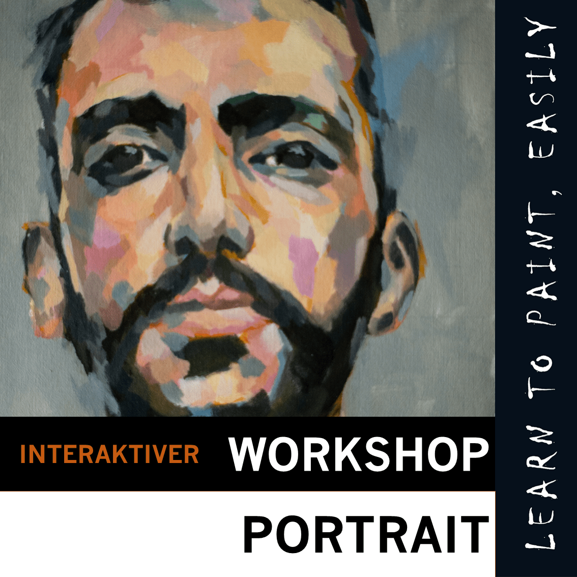 INTERAKTIVER ONLINE PORTRAIT WORKSHOP | Learn to Paint, Easily