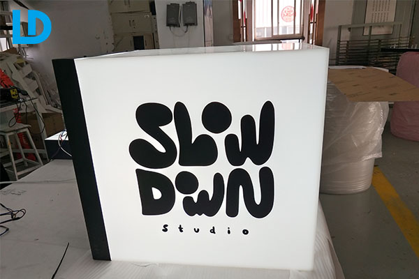 Acrylic Light Box Sign for Advertising • Lindo Signage