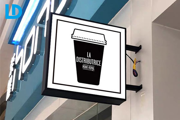 Projecting Signs Light Box Building Sign • Lindo Signage