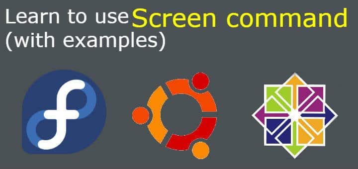 Learn to use Screen command (with examples) - LinuxTechLab