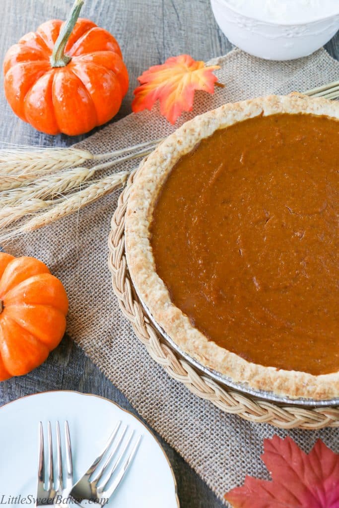 Super Easy Pumpkin Pie Recipe Little Sweet Baker super-easy-pumpkin-pie-recipe-little-sweet-baker