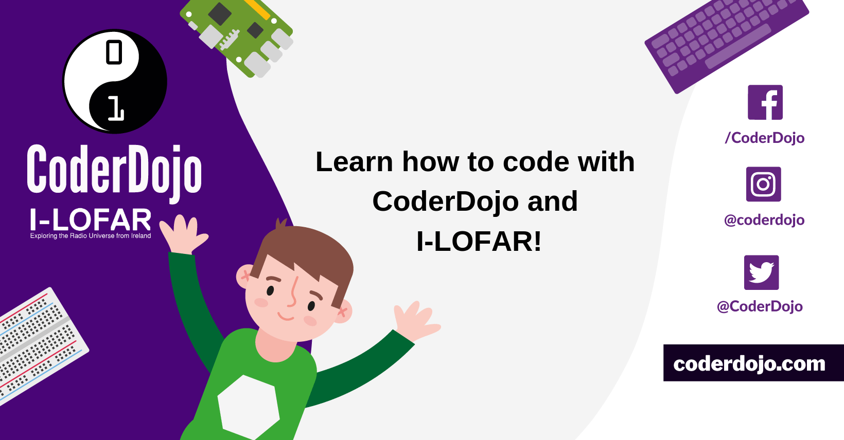Learn how to code with CoderDojo and I-LOFAR! – I-LOFAR