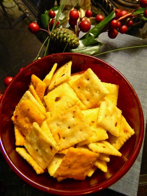 Drop-bys...and a Recipe for Savory Cracker Snack Mix - Logan Wolfram