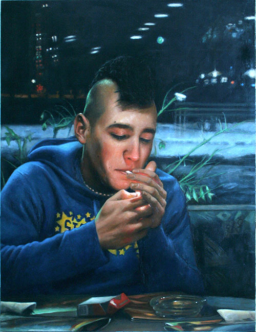 Artist of The Day: Ryan Shultz, Painting The Realistic Lives of Urban ...
