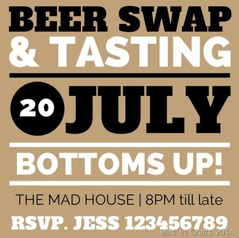 HOW TO THROW A BEER TASTING PARTY Mad in Crafts