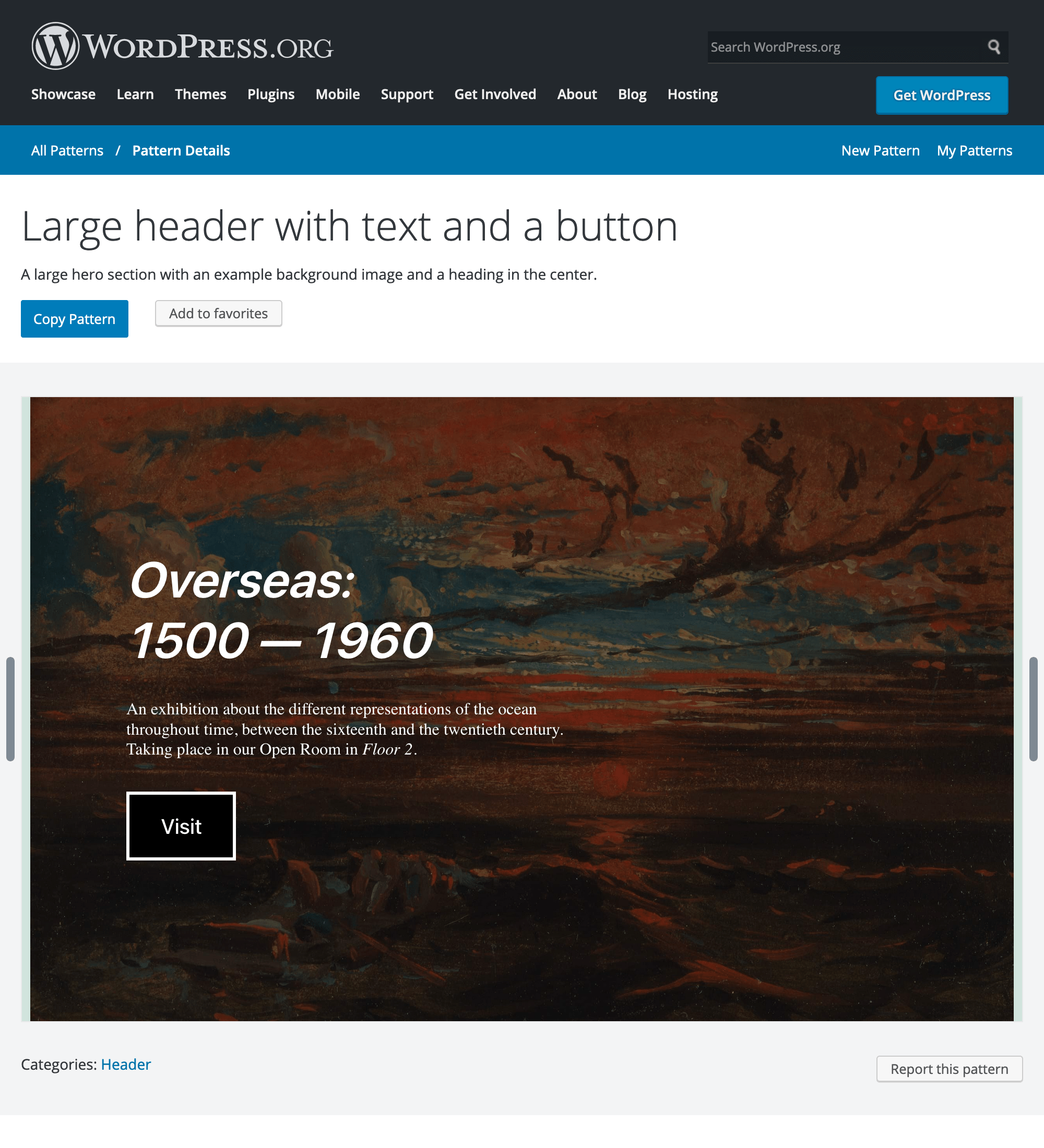 Block Pattern Directory Update – Make WordPress.org